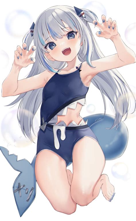 Gawr Gura Hololive And 1 More Drawn By Kanaeinorin05kanae Danbooru