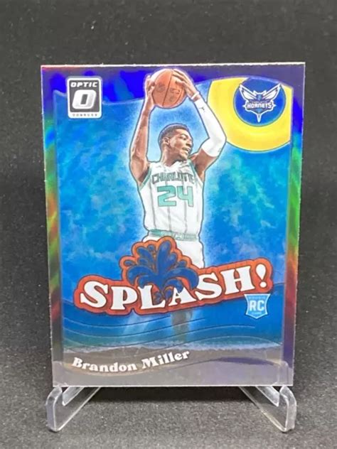 2023 24 Panini Donruss Optic Splash Argent Holo Prizm 11 Brandon