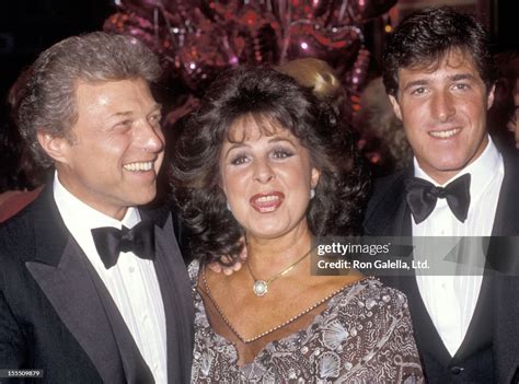 Singer Steve Lawrence Singer Eydie Gorme And Son Michael Lawrence