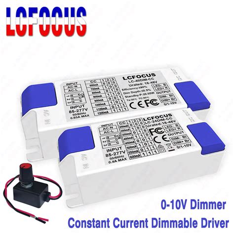 0 10V LED 1W 3W 5W 10W 20W 30W 50W 300mA 450mA 600mA