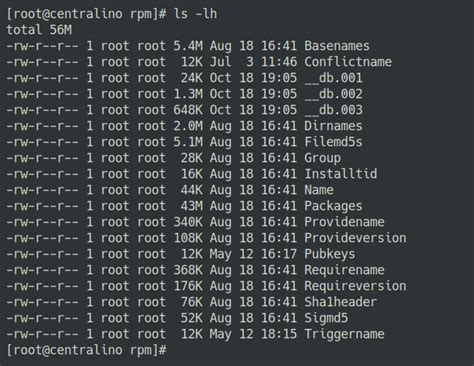 Como Recuperar Rpmdb En Redhatcentosfedora