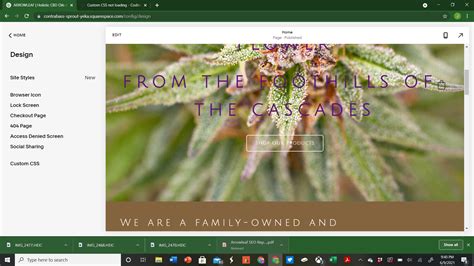Custom CSS Not Loading Customize With Code Squarespace Forum