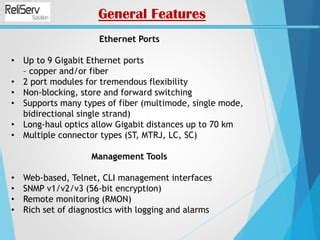 RUGGEDCOM RSG Rack Switch PPT