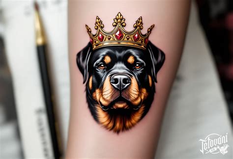 Tetování Rotvajler Na Lopatce Tetovani Cz