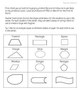 Classifying Polygons Activity CCS Aligned By The Simply Fab Classroom