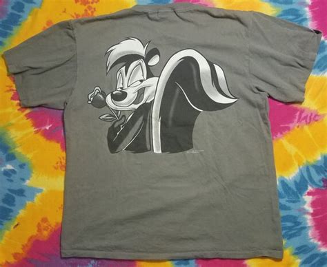 Pepe Le Pew Looney Tunes Single Stitch Vintage Shirt Gem