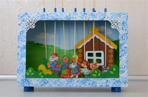 Домашний театр своими руками Репка Manualidades Escolares Manualidades Creativas