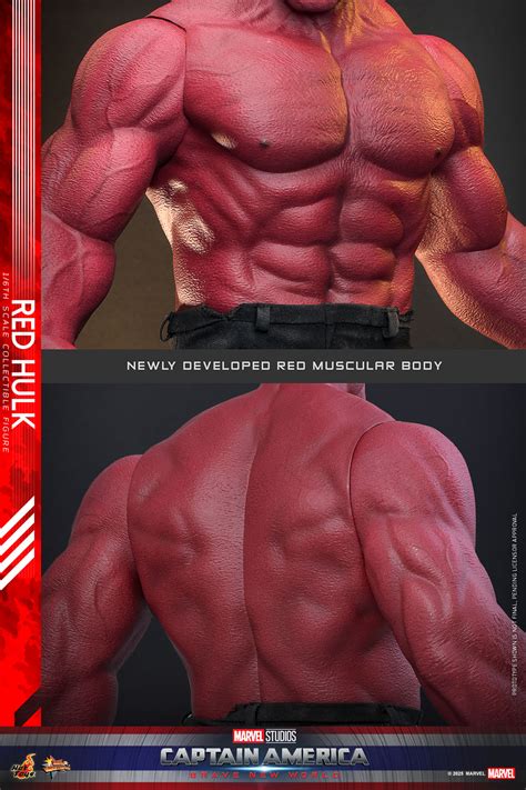 Captain America Brave New World Hot Toys Red Hulk Photos And Details