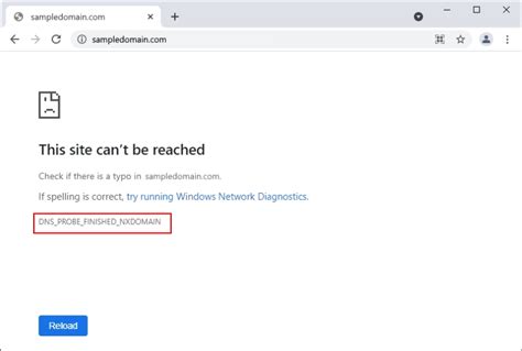 How To Fix DNS PROBE FINISHED NXDOMAIN Error In Google Chrome BugsFighter