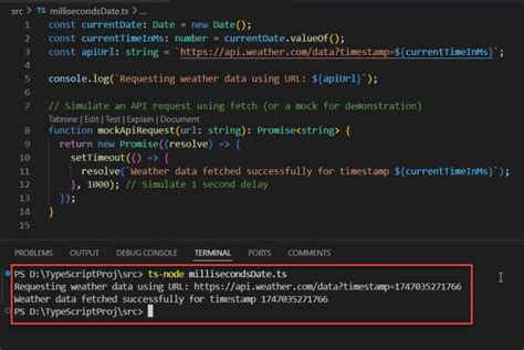 How To Get The Current Date In Milliseconds Using Typescript