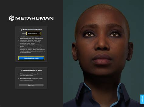 creating a metahuman in metahuman creator metahuman documentación