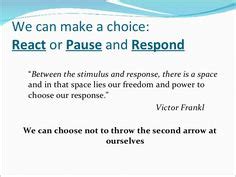 Best Respond Vs React Ideas Respond Vs React React Quotes No Response