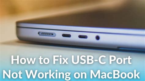 How To Fix Usb C Port Not Working On Macbook Ways Techietechtech
