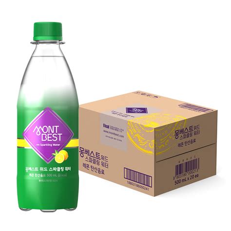 몽베스트 탄산음료 레몬 500mlx20병 홈플러스 택배배송