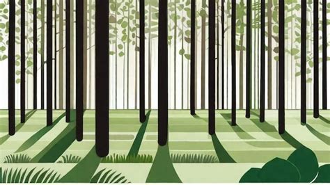 Premium AI Image Sustaining And Conserving Forest Resources