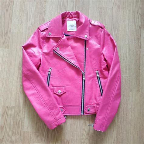 Рожева куртка Mango — ціна 400 грн у каталозі Куртки Купити жіночі речі за доступною ціною на