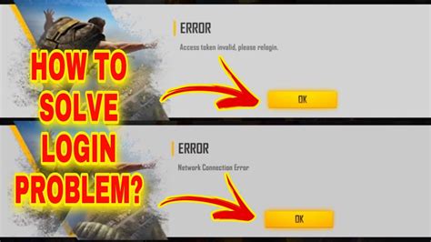 Free Fire Not Opening Problem Solution Access Token Denied Problem Youtube