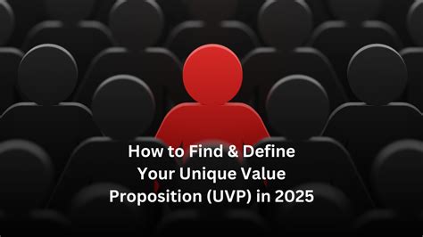 How To Find And Define Your Unique Value Proposition Uvp In 2025