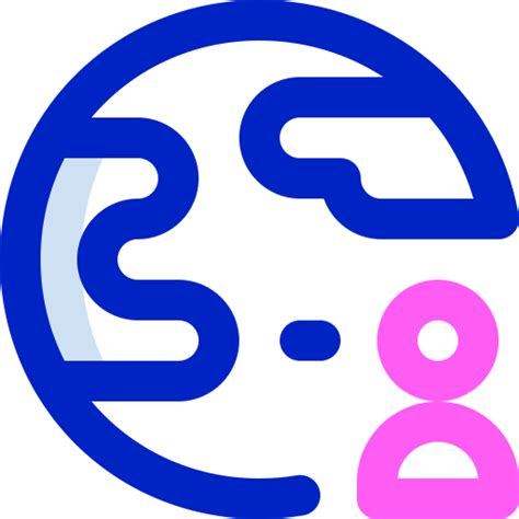 World Super Basic Orbit Color Icon World Super Basic Orbit Color Icon