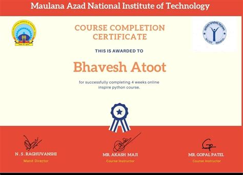 Bhavesh Atoot On Linkedin Python Manitbhopal Inspire Life Work Learningneverstops