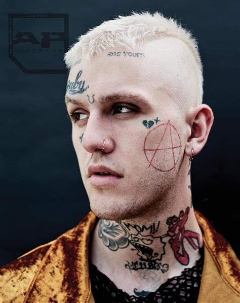 Lil Peep Temporary Tattoos Lil Peep Face Tattoos Lil Peep Neck Etsy