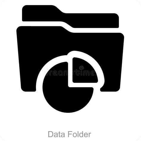 Data Folder Stock Vector Illustration Of Analytics 265655399