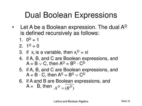 PPT Lattice And Boolean Algebra PowerPoint Presentation Free Download ID 792448