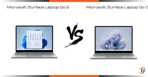 Banding Microsoft Surface Laptop Go Dan Microsoft Surface Laptop Go Spesifikasi Dan Harga