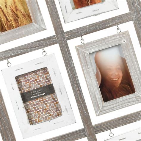6 Opening Rustic Collage Frame 16x20