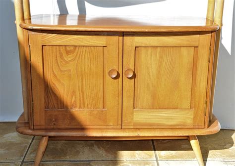 Ercol Giraffe Display Bookcase Room Divider Village Vintage