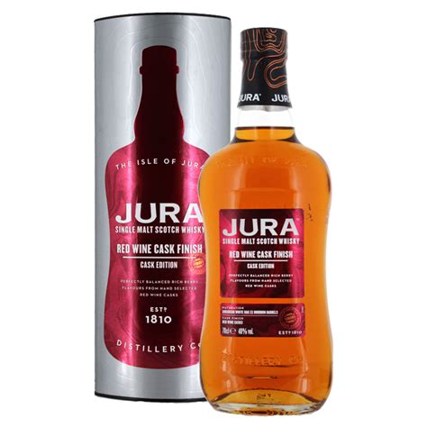 Jura Red Wine Cask Single Malt Whisky 70cl Prestige Drinks