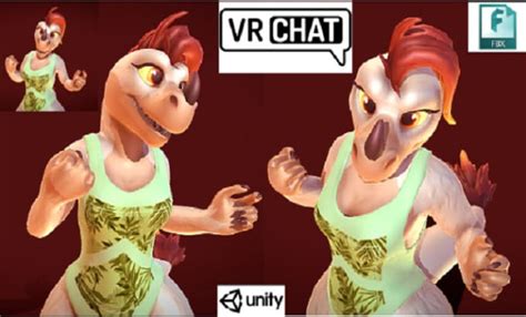 Retexture Vrchat Avatar Vr Character Vroid Vtuber Furry Nsfw Vr