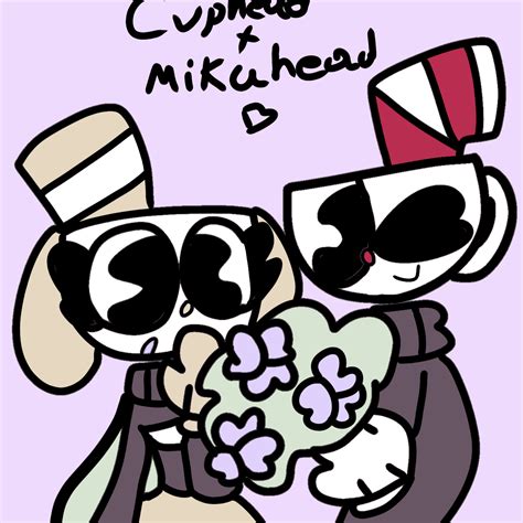 Mikahead X Cuphead Cupika By Mikalimikaheadyt On Deviantart