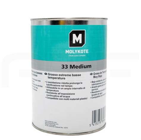 MOLYKOTE 33 MEDIUM | Силиконовая пластичная смазка