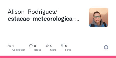 github alison rodrigues estacao meteorologica arduino