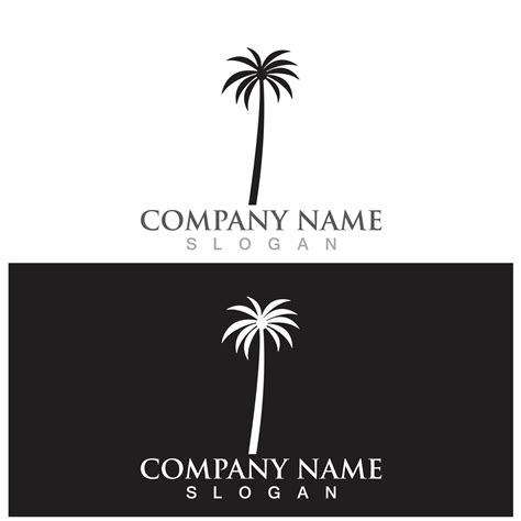 Retro Palm Tree Vector Art Icons And Graphics For Free Download