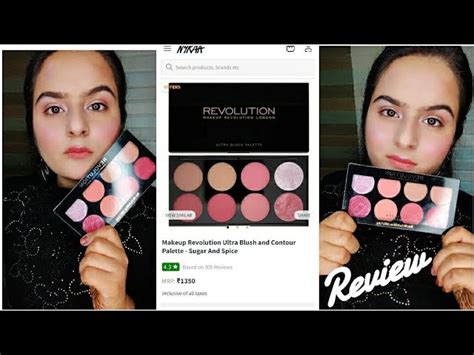 Makeup Revolution Paleta Bronzerjev Blush And Contour Palette All About Bronzed Saubhaya Makeup