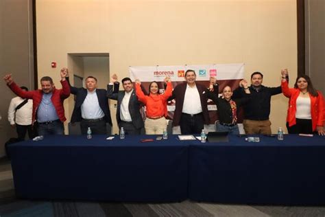 Morena Amarra Mega Coalición En Puebla Con Pt Nueva Alianza Pvem Y