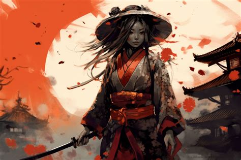 Female Samurai Yokai 2 By Obsidianplanet On Deviantart