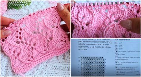 A Very Beautiful Openwork Pattern With Knitting Needles Knitting Patterns DIY