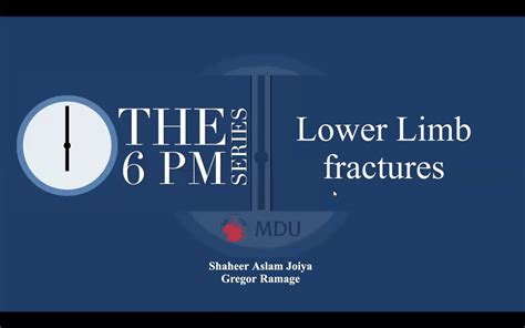 Lower Limb Fracture Content Medall