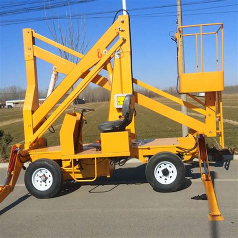 12M Battery Powered Aerial Hydraulic Manlift Price Self Propelled Telescopic Boom Lift Tuhe Lift