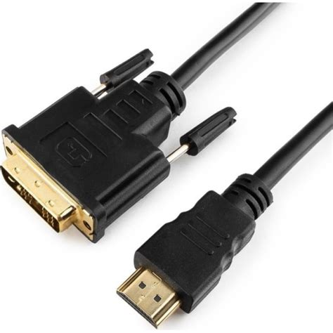 Кабель Cablexpert HDMI-DVI CC-HDMI-DVI-6, 19M/19M, 1.8м, single link ...