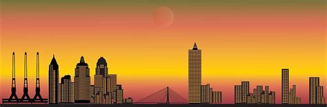Sacramentocalifornia Skyline High Travel Vector Vector High Travel