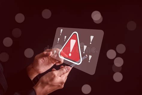 Maintenance Fixing System Warning On Internet Or Caution Sign Symbol