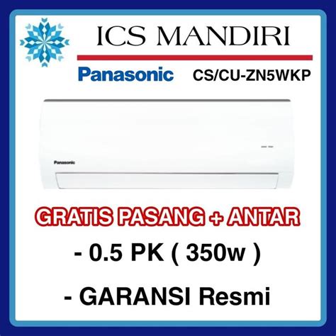 Jual Ac Panasonic 12pk Cu Zn5 Standard Pipa 06mm Jakarta Timur