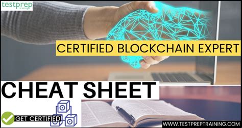 Certified Blockchain Expert Cheat Sheet Testprep Training Blog