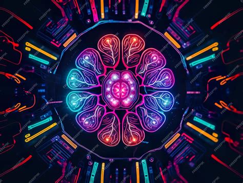 Premium Ai Image Human Brain As A Computer Microchip Ai Based