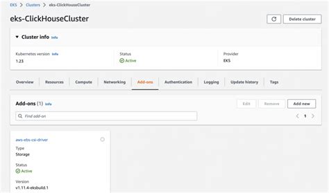 running clickhouse on kubernetes amazon eks chistadata