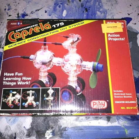 Vintage Capsela Science Toy System Kit On Mercari Science Toys